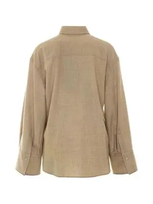 Brunello Cucinelli Buttoned Wool Shirt