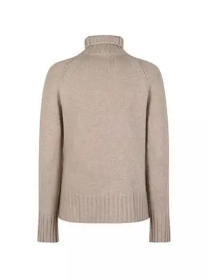 Max Mara Ribbed-knit Roll-neck Sweater