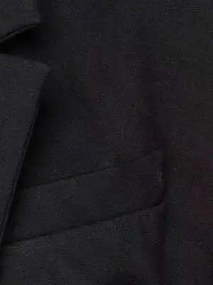 Attico Single-breasted Padded-shoulder Blazer