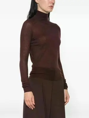 JOSEPH Yara High-neck Long-sleeve Sweater