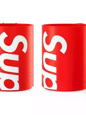 Supreme Heller Logo-print Mugs