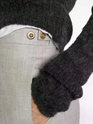 BERWICH Pleated Wool Trousers
