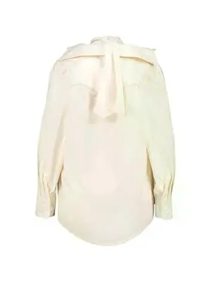 Johanna Ortiz Bow-neck Layered-effect Shirt