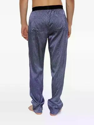 TOM FORD Geometric-print Silk-blend Pajamas