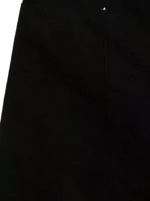 Lorena Antoniazzi Ribbed-knit Star-patch Midi Skirt