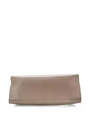 Gucci Nymphaea Top Handle Bag Leather Medium Tote Bag