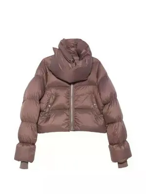 Rick Owens Funnel-neck Puffer Jacket - Purple
