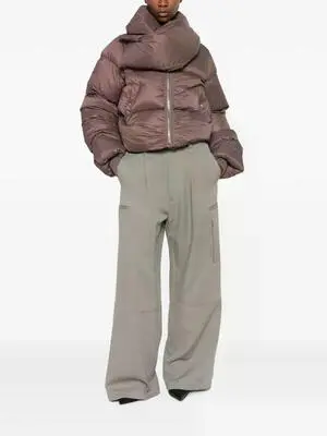 Rick Owens Funnel-neck Puffer Jacket - Purple