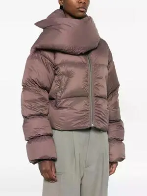 Rick Owens Funnel-neck Puffer Jacket - Purple
