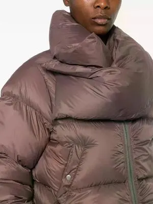 Rick Owens Funnel-neck Puffer Jacket - Purple