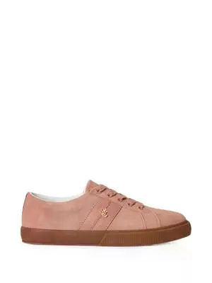 Ralph Lauren Janson Ii Logo-plaque Lace-up Sneakers