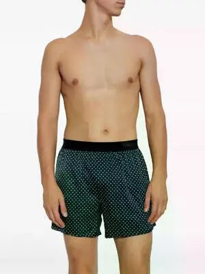 TOM FORD Polka-dot Boxers - Green