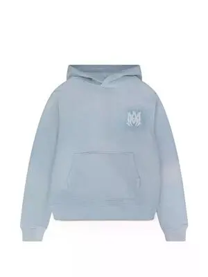 Amiri Crystal Burst Patch-pocket Hoodie - Blue