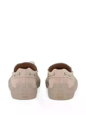 TOD'S Gommino-detail Lace-up Loafers
