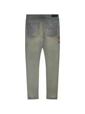 Amiri Varsity Eagle Logo-patch Jeans