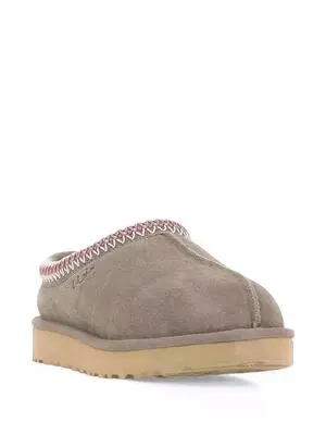 UGG Tasman Ii Braid Suede Slippers - Grey