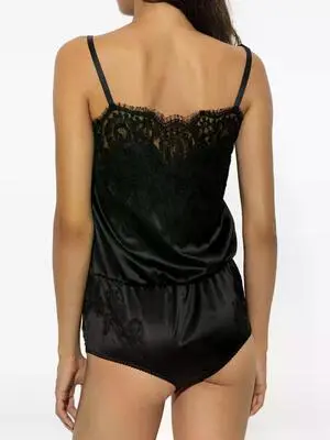 Dolce & Gabbana Lace-trim Bodysuit