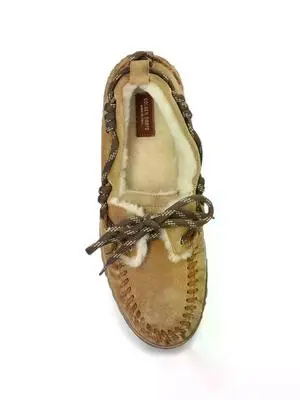 GOLDEN GOOSE Cruise Fur-lined Boat Shoes