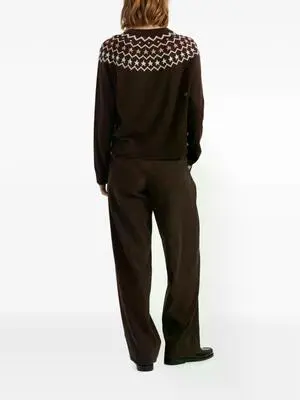 Chinti & Parker Fair Isle Star-motif Sweater