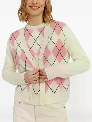 Chinti & Parker Argyle-intarsia Cardigan