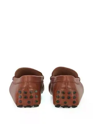 TOD'S Gommino T Timeless Leather Loafers