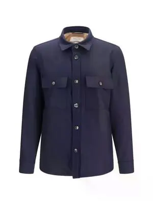 Jacob Cohen Button-up Patch-pocket Jacket - Blue