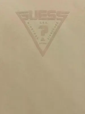 Guess Embossed-logo T-shirt
