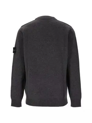 Stone Island Logo-patch Wool Sweater