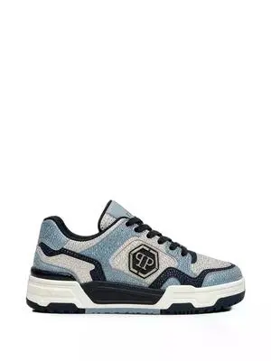Philipp Plein Low-top Predator V2 Strass Sneakers - Blue