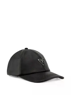 Guess Milano Logo-plaque Baseball Cap - Black