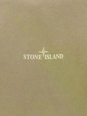 Stone Island Blurred-compass Cotton Sweatshirt