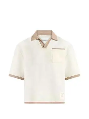 Maniere De Voir Button Down Polos For Men