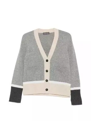LORENA ANTONIAZZI Lorena Antoniazzi Colour-Block Button-Up Cardigan