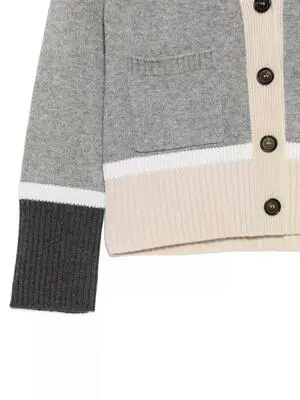 Lorena Antoniazzi Colour-block Button-up Cardigan
