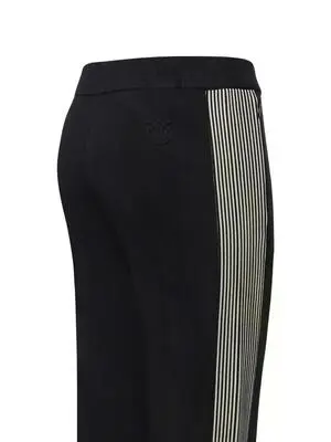 Pinko Striped-trim Embroidered-logo Track Pants