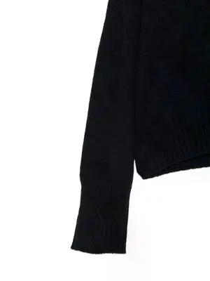 ROBERTO COLLINA Button-fastening Ribbed-trim Sweater