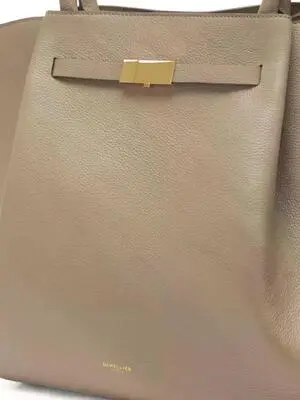 DEMELLIER The New York Leather Tote Bag