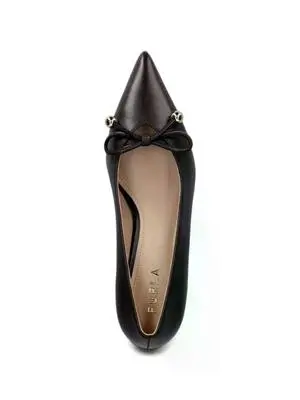 Furla Bow-detail Pointed-toe Pumps