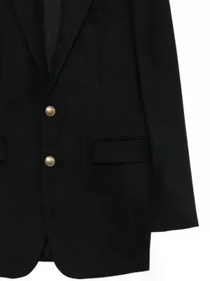 Saint Laurent Single-breasted Wool Jacket