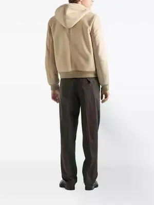 Prada Shearling Bomber Jacket