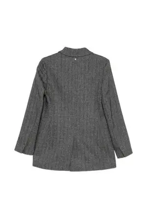 Lorena Antoniazzi Herringbone Double-breasted Jacket