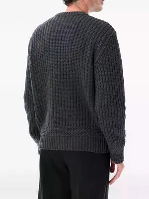 A.p.c. Ribbed-knit Crew-neck Sweater