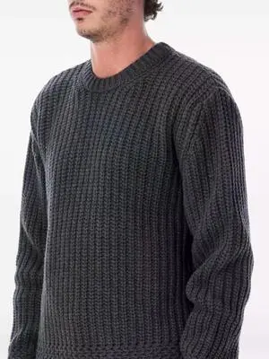 A.p.c. Ribbed-knit Crew-neck Sweater