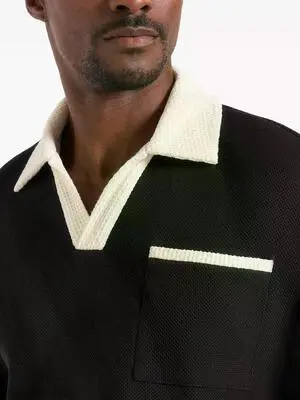 Maniere De Voir Short Sleeve Polos For Men