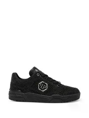 Philipp Plein Low-top Predator V2 Stras Sneakers - Black