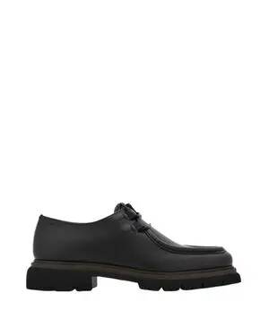 FERRAGAMO Chunky Lace-up Shoes - Black