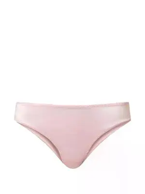 TWINSET Brazilian Satin-effect Briefs - Pink