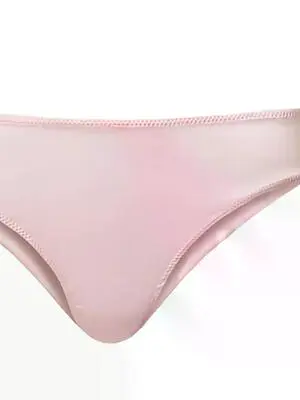 TWINSET Brazilian Satin-effect Briefs