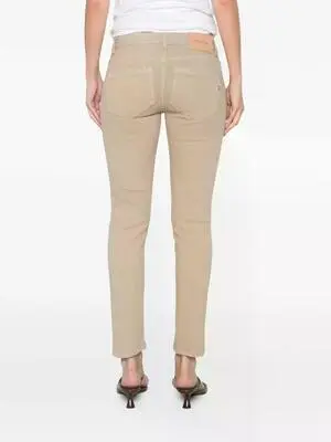 DONDUP Logo-plaque Slim-fit Jeans