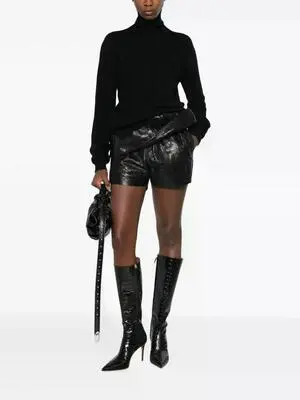 Rick Owens Fisherman Ribbed-knit Roll-neck Sweater